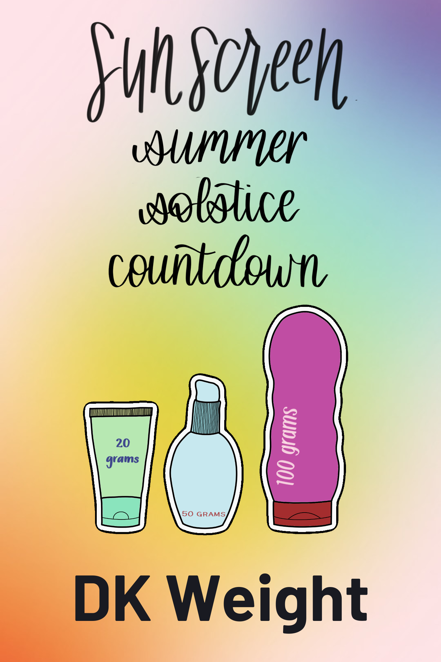 DK Sunscreen Summer Solstice Countdown Box – Cesium Yarn
